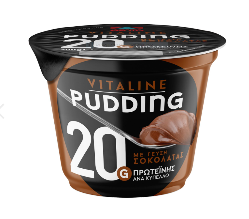 Πουτίγκα Σοκολάτα Protein Vitaline Δέλτα (200g) | e-Fresh.gr