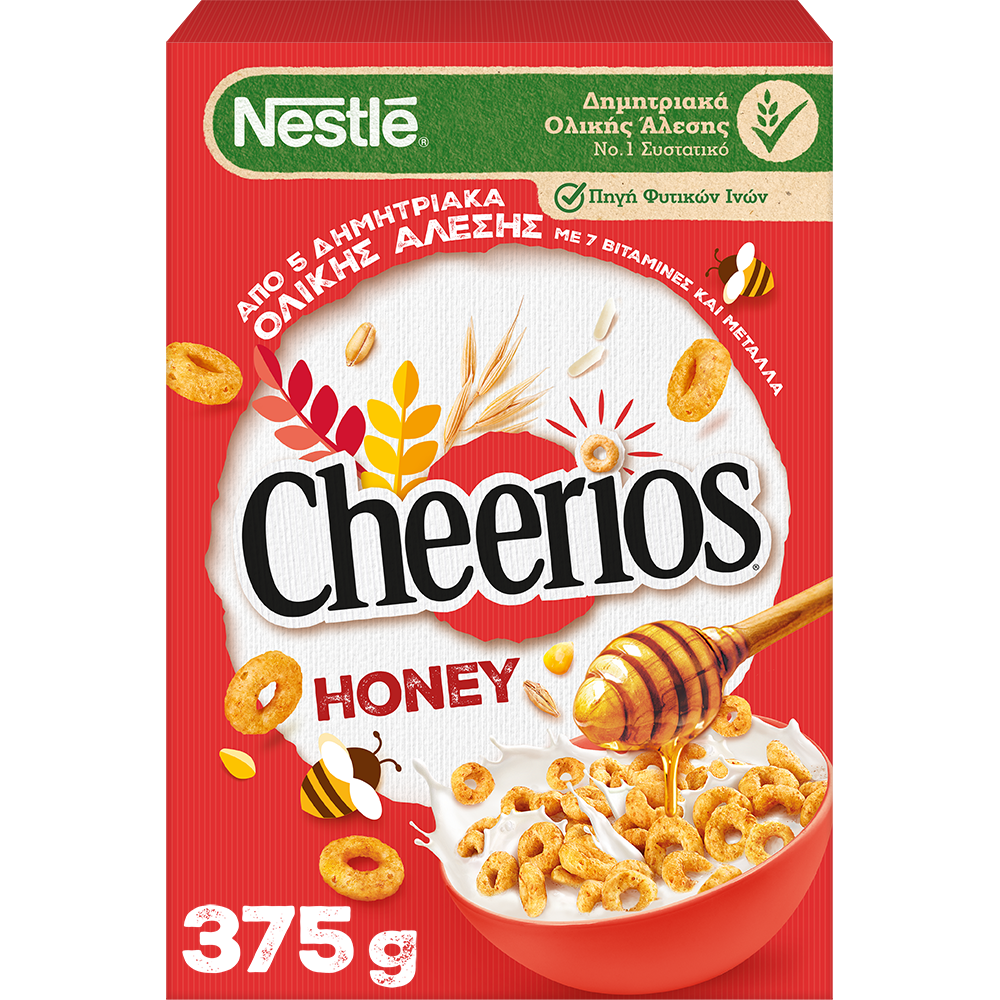Δημητριακά Honey Cheerios Nestle (375g) | e-Fresh.gr