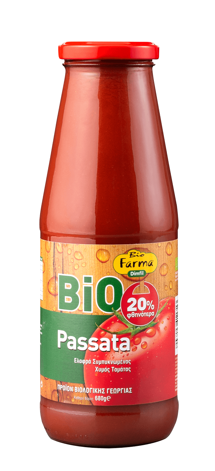 Tomato Passata, organic, Bio Farma (680 g) -20% | e-Fresh.gr