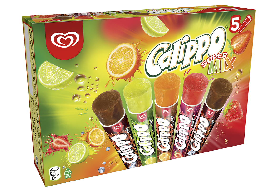 Παγωτό Super Mix Calippo (5x105ml) | e-Fresh.gr
