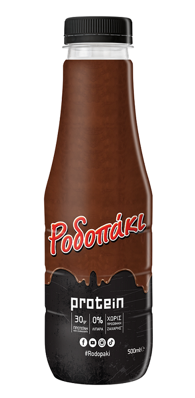 Γάλα με Κακάο Ροδοπάκι Protein ΡΟΔΟΠΗ (500ml) | e-Fresh.gr