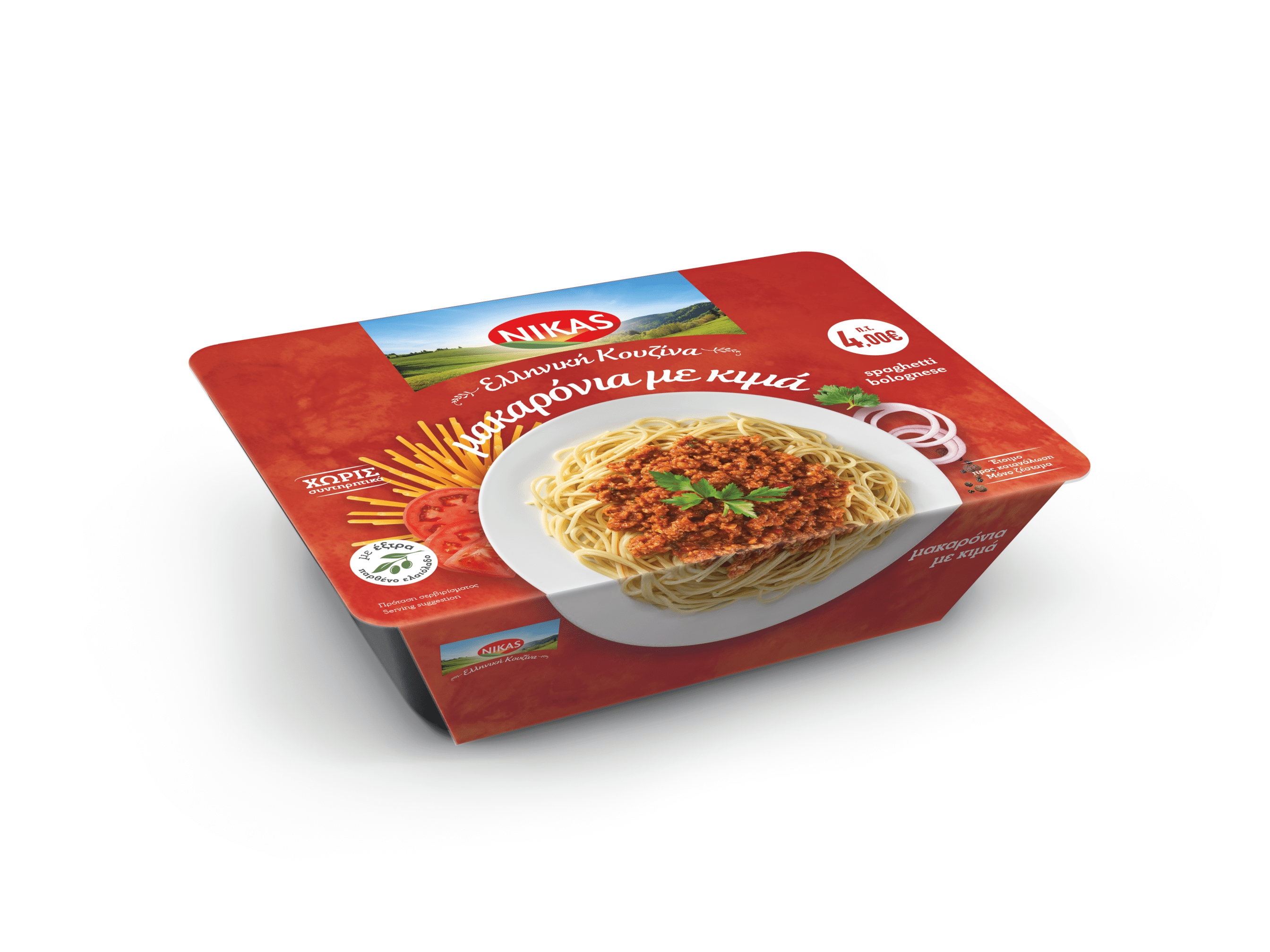 Μακαρόνια με Κιμά Ελληνκή Κουζίνα Nikas (400g) - Simply Foods