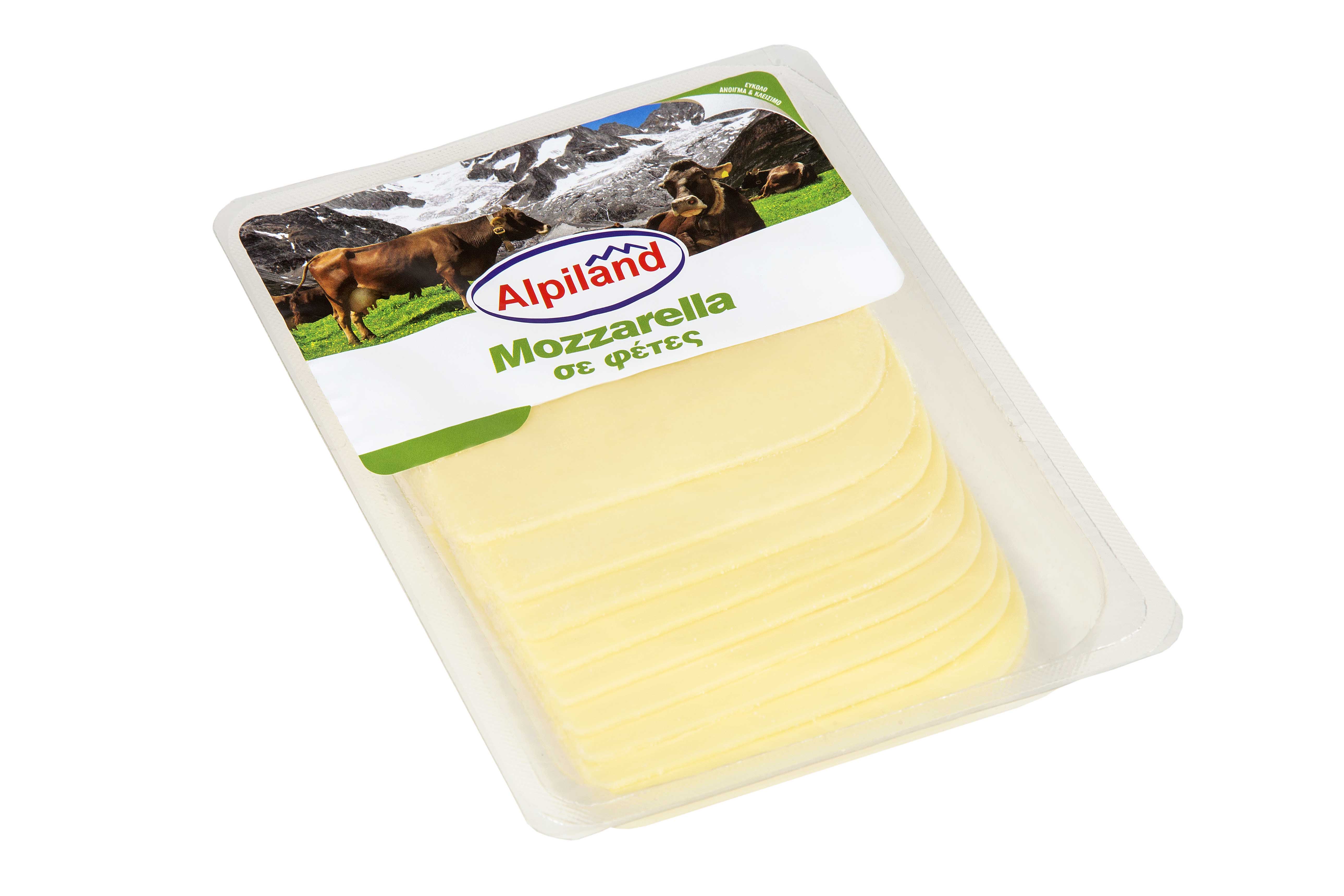 Τυρί Mozzarella σε Φέτες Alpiland (200g) | e-Fresh.gr