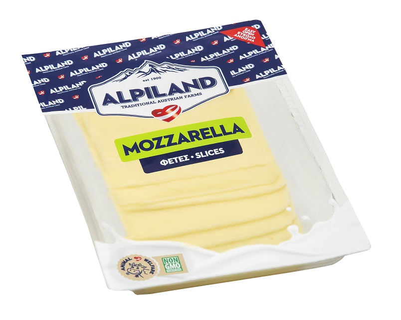 Τυρί Mozzarella σε Φέτες Alpiland (200g) | e-Fresh.gr
