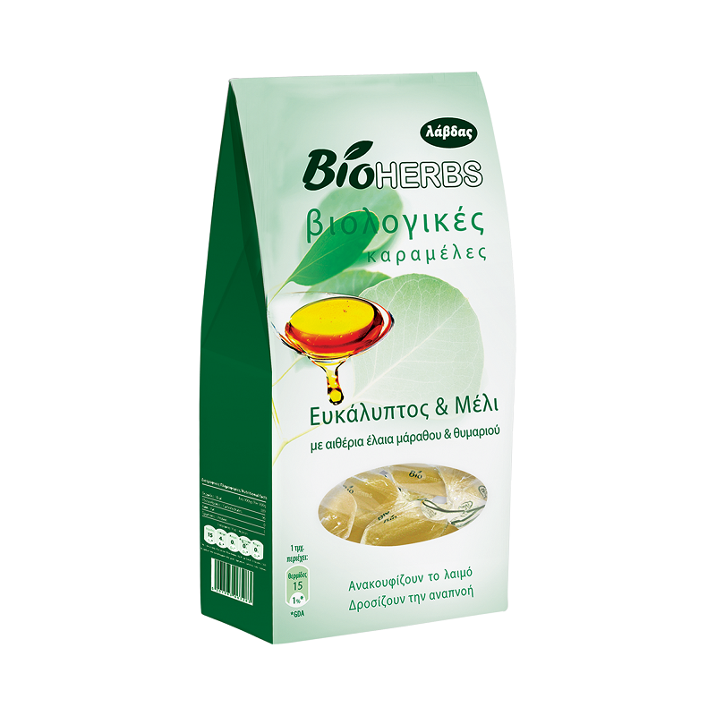 Καραμέλες Βιολογικές Ευκάλυπτος Bio-Herbs (60g) | e-Fresh.gr