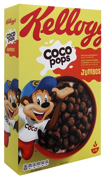 Δημητριακά Coco Pops Jumbos Kellogg's (375 g) | e-Fresh.gr