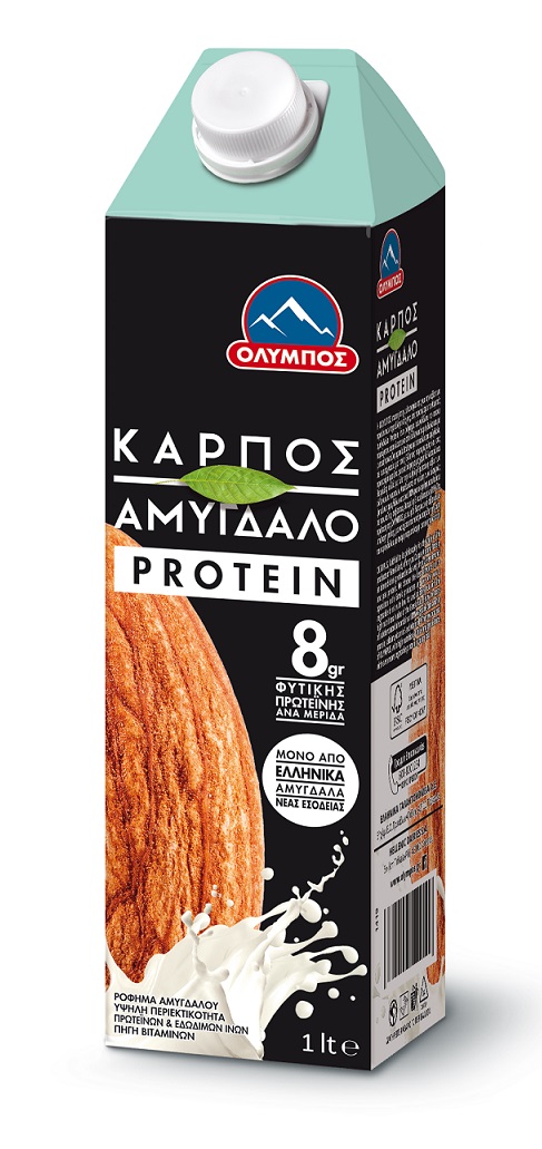 Ρόφημα Αμυγδάλου Protein ΟΛΥΜΠΟΣ (1.0 lt) | e-Fresh.gr