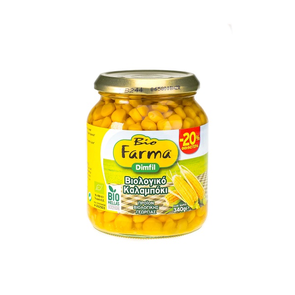 Organic Corn, Bio Farma (340 g) -20% | e-Fresh.gr
