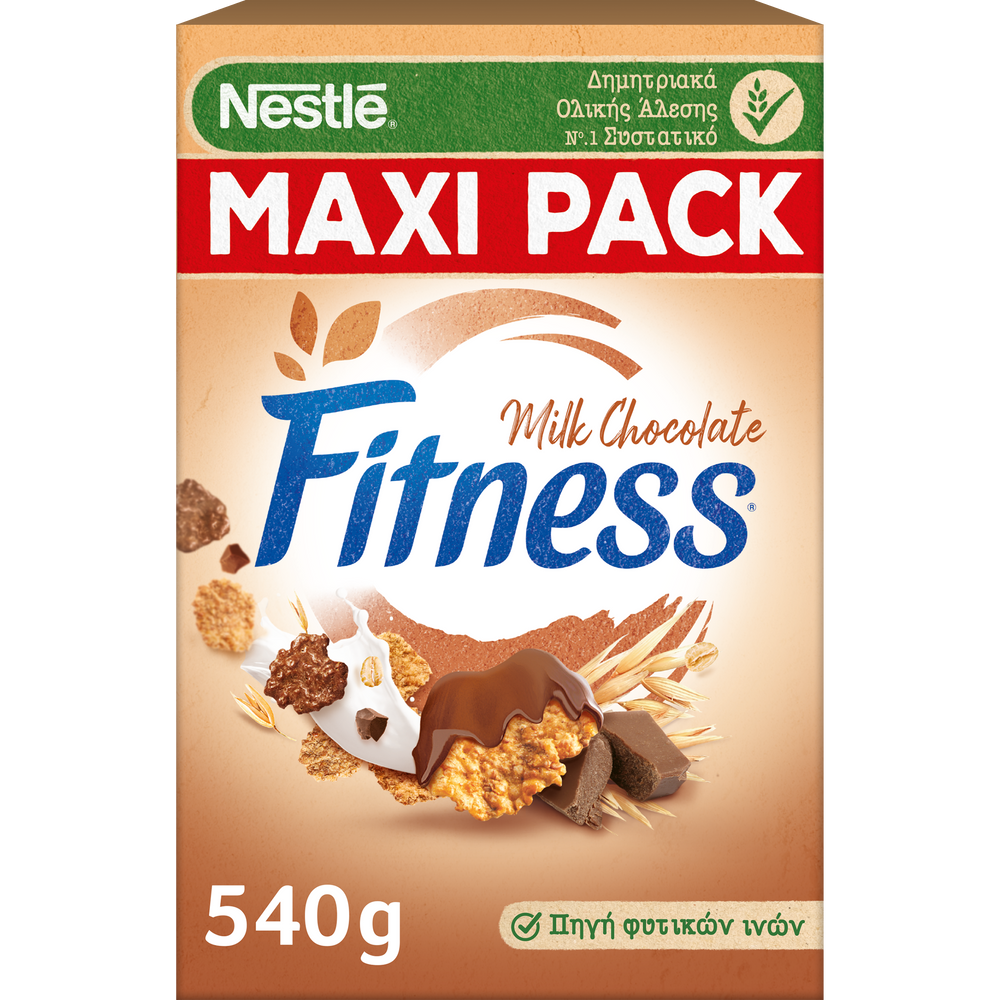 Δημητριακά Fitness με σοκολάτα Nestle (540g) | e-Fresh.gr