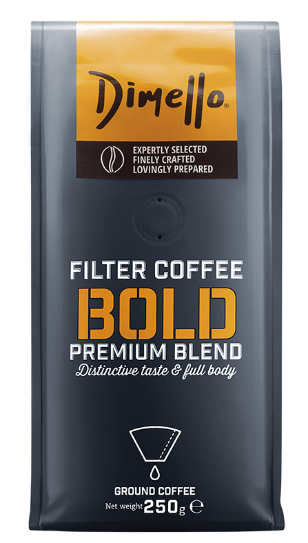 Αλεσμένος Καφές Φίλτρου Bold Dimello (250 g) | e-Fresh.gr