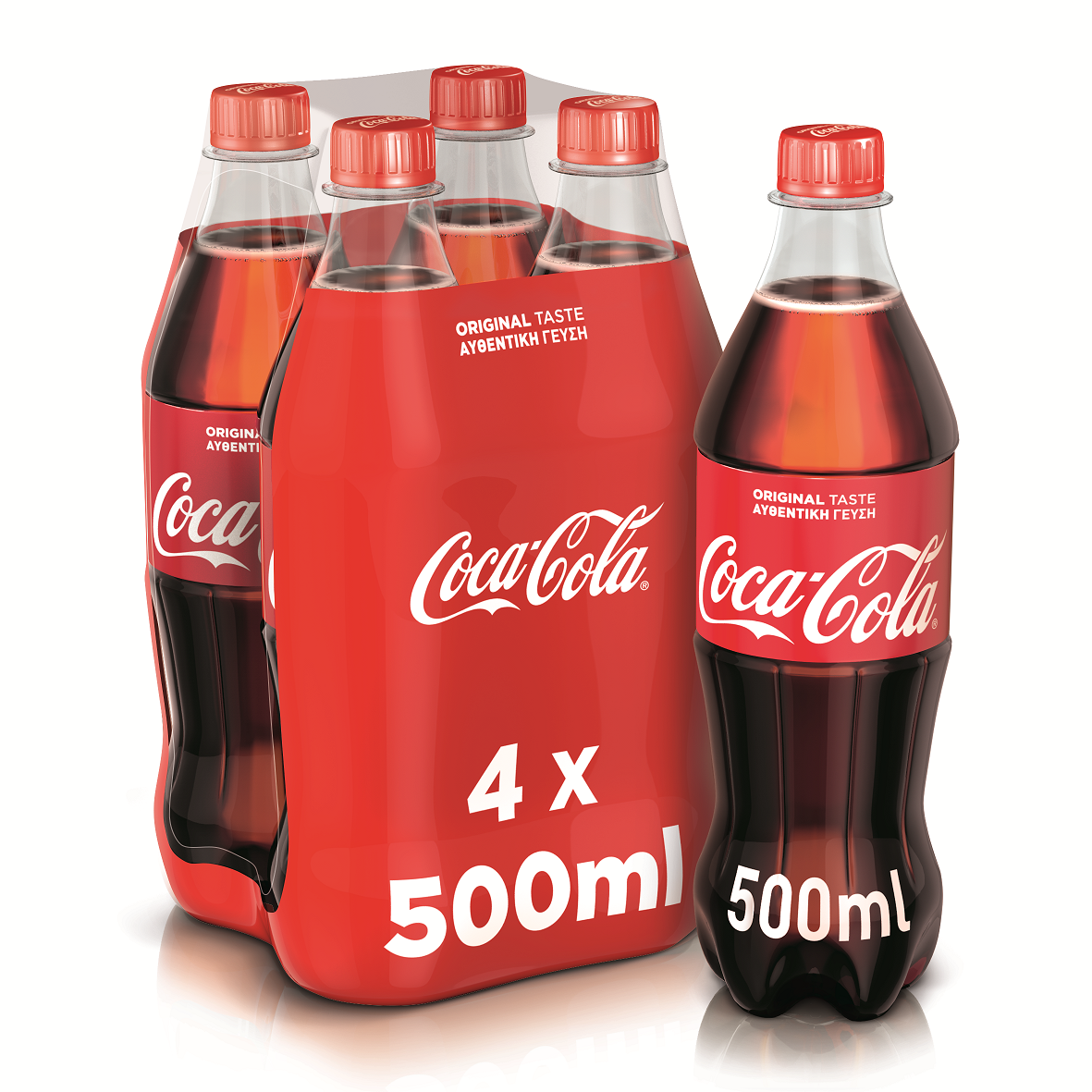 Coca-Cola 4 τεμ. (4x500 ml) | e-Fresh.gr