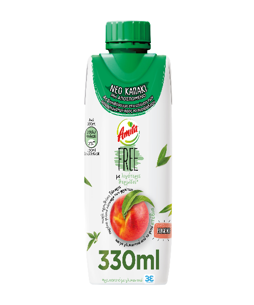 Φρουτοποτό Ροδάκινο Amita Free (330 ml) | e-Fresh.gr
