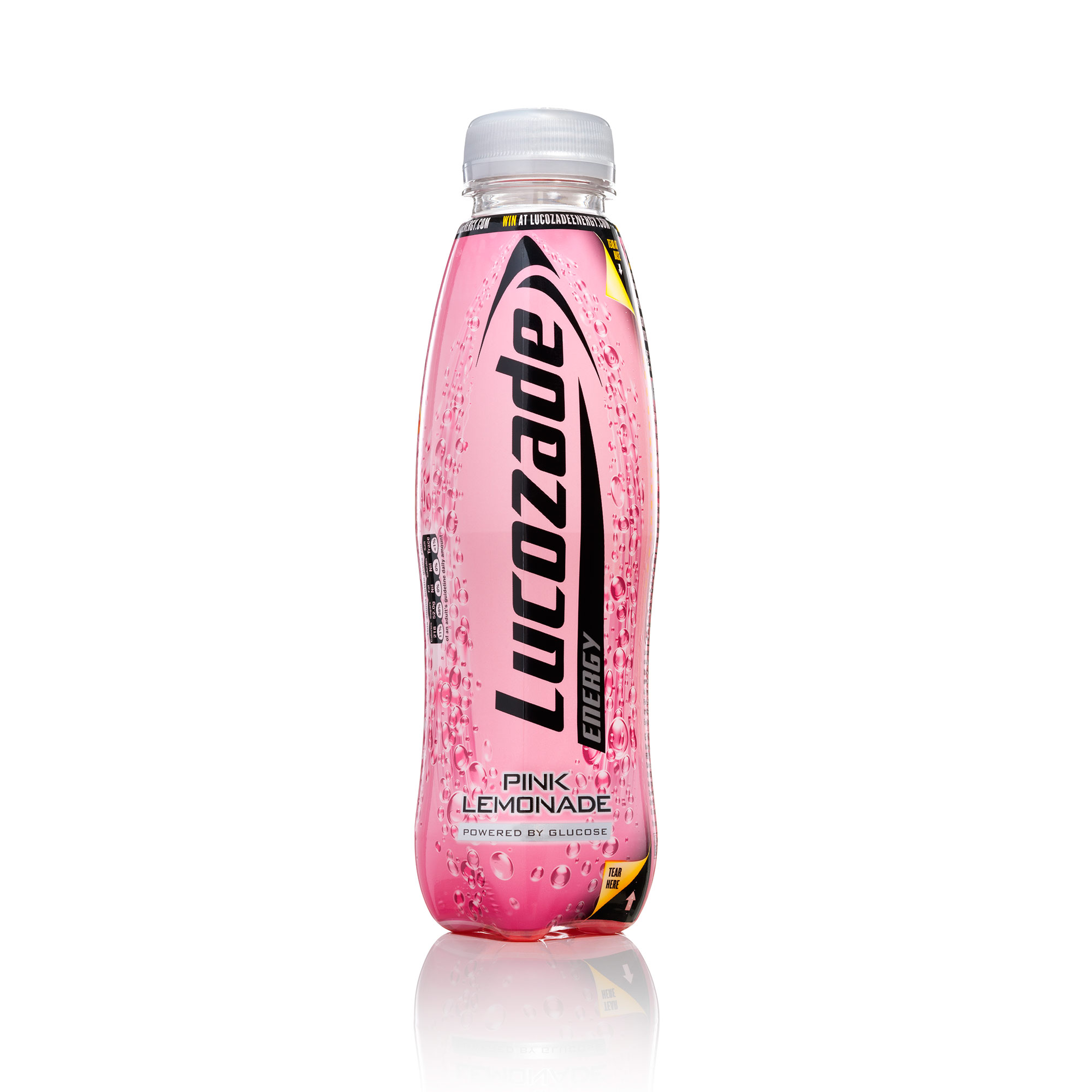 Energy Drink Pink Lemonade Lucozade (380 ml) | e-Fresh.gr