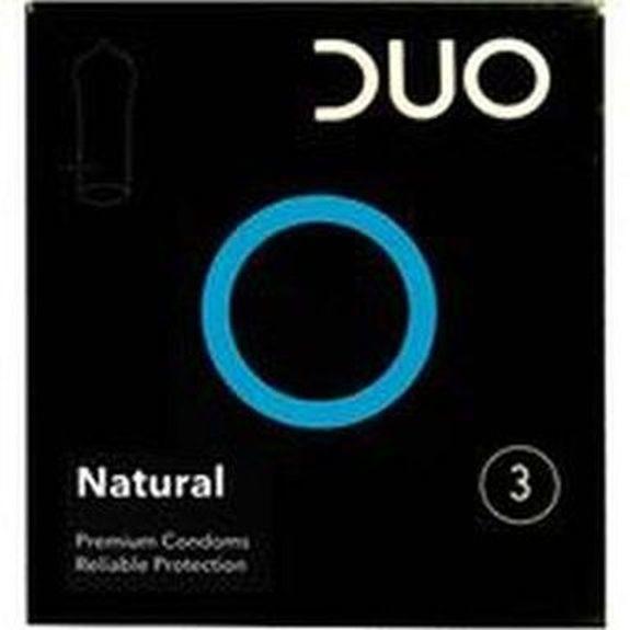 Condoms, Natural DUO (3 pcs) | e-Fresh.gr