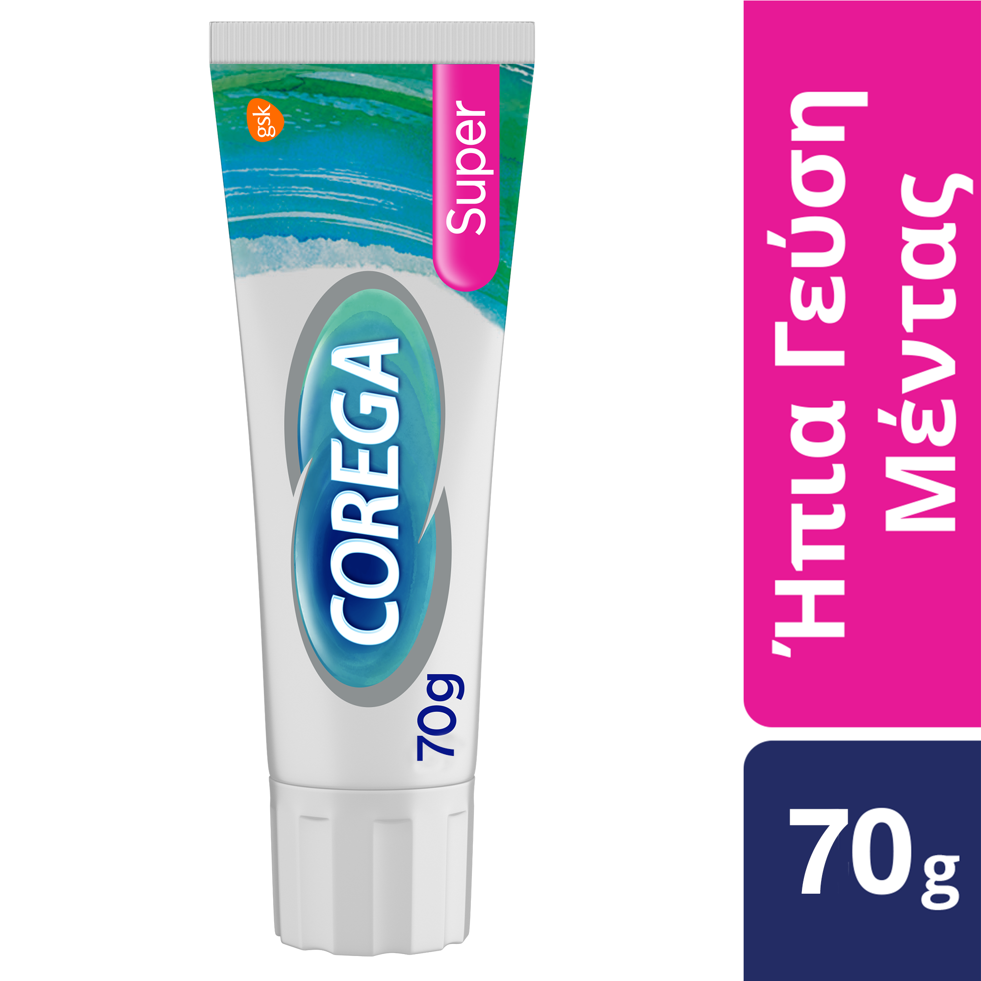 Denture Fixing Gream, Super, Corega (70g) | e-Fresh.gr