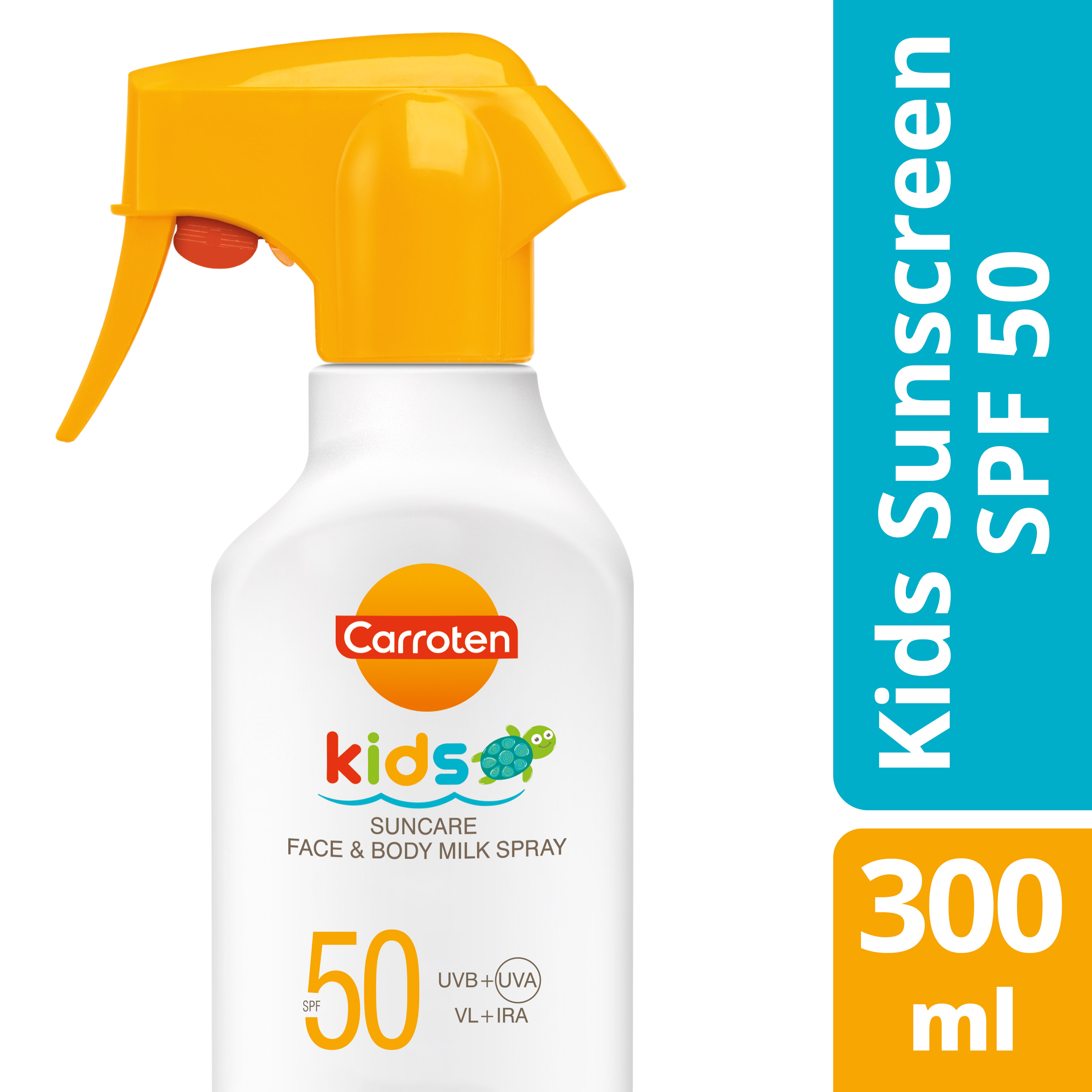 Kids Suncare Milk Spray SPF50+ Carroten (270ml) | e-Fresh.gr