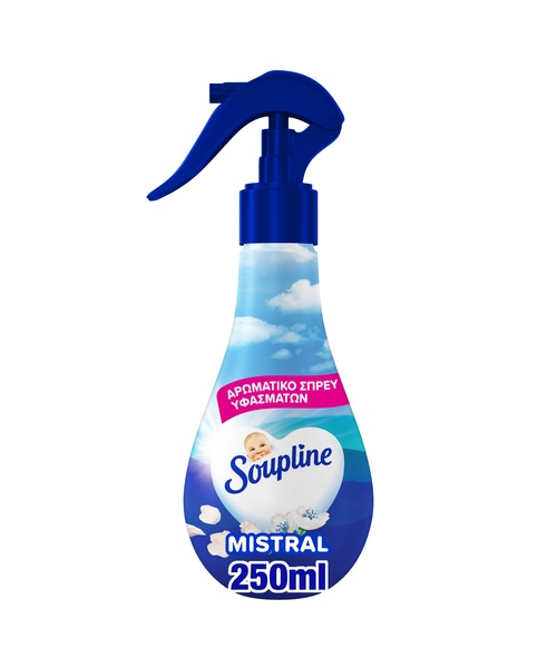 Αρωματικό Spray υφασμάτων mistral Soupline (250ml) | e-Fresh.gr