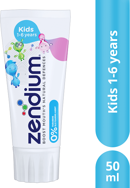 Toothpaste, Kids 1-6 years old, Zendium (50 ml) | e-Fresh.gr